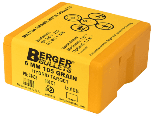 Update of Berger Bullets’ Performance Data | Berger Bullets