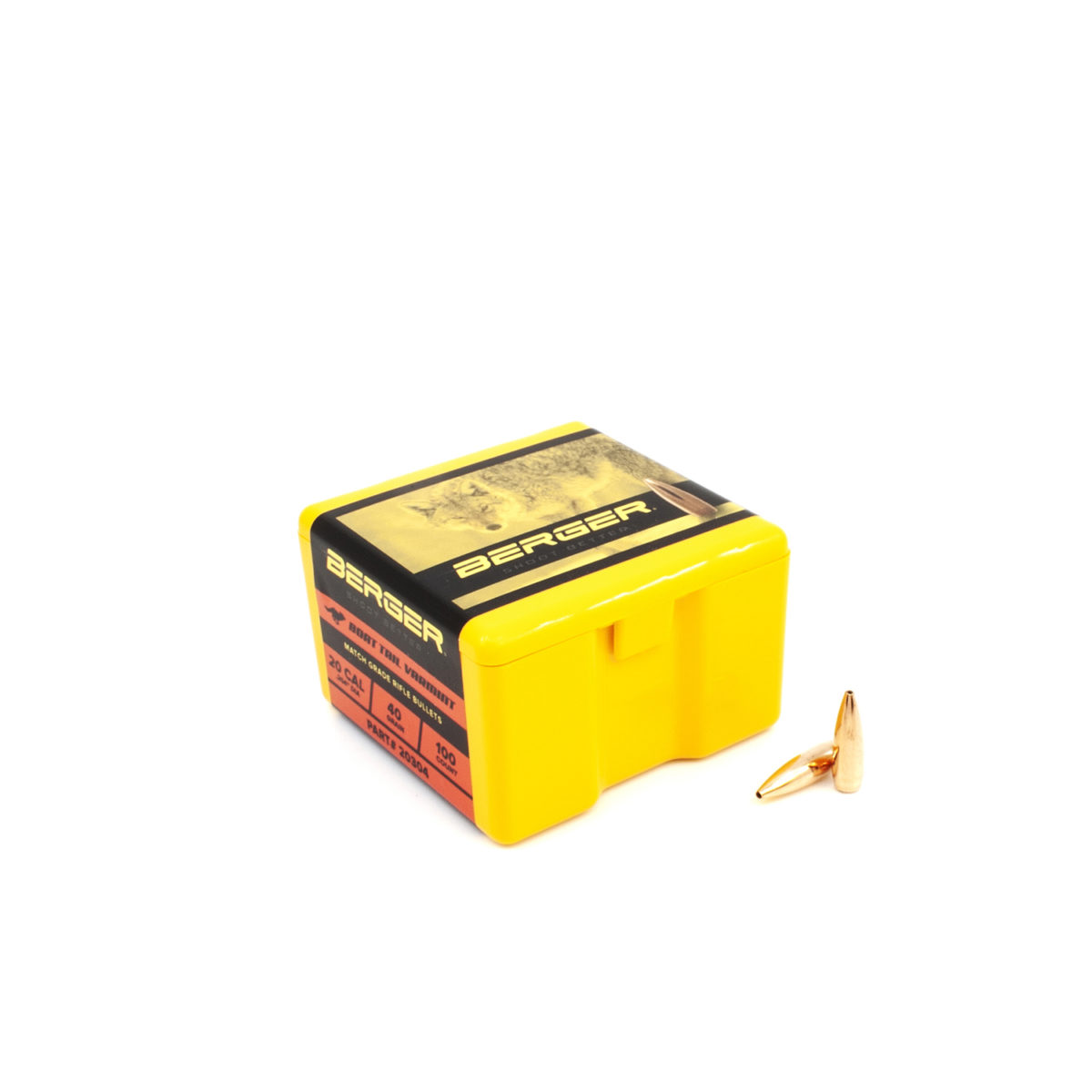 Berger Bullets | 20 Caliber 40 Grain BT Varmint