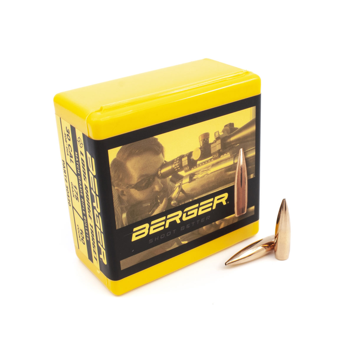 Berger Bullets | 30 Caliber 175 Grain Long Range BT Target