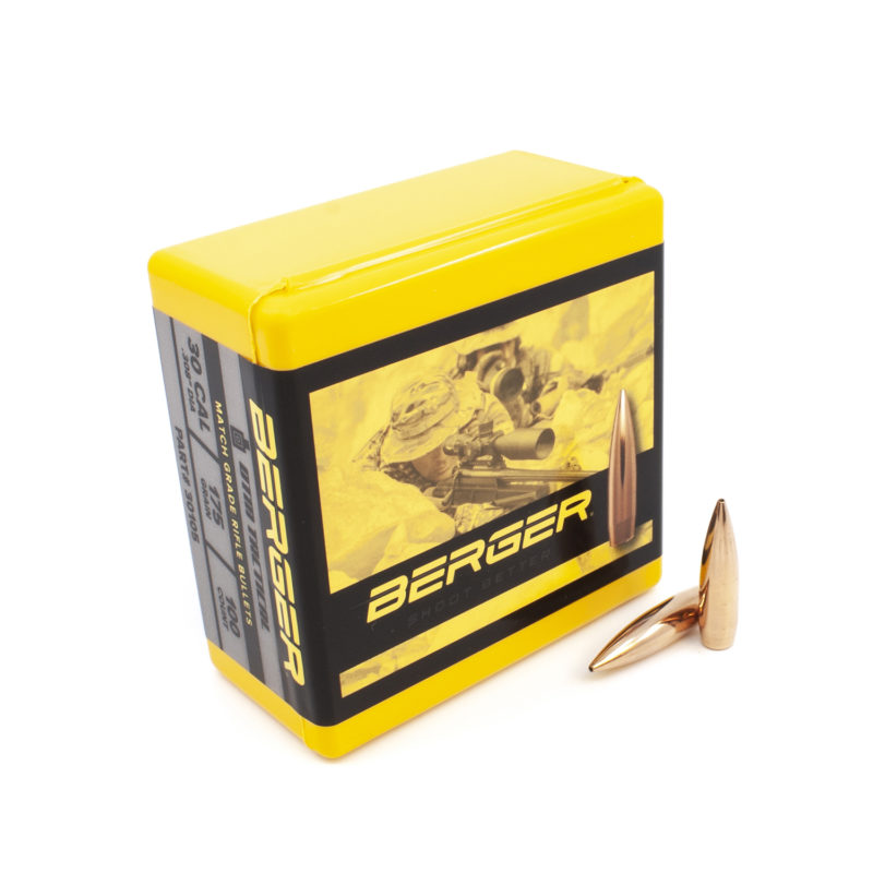 Berger Bullets | 30 Caliber 175 Grain OTM Tactical