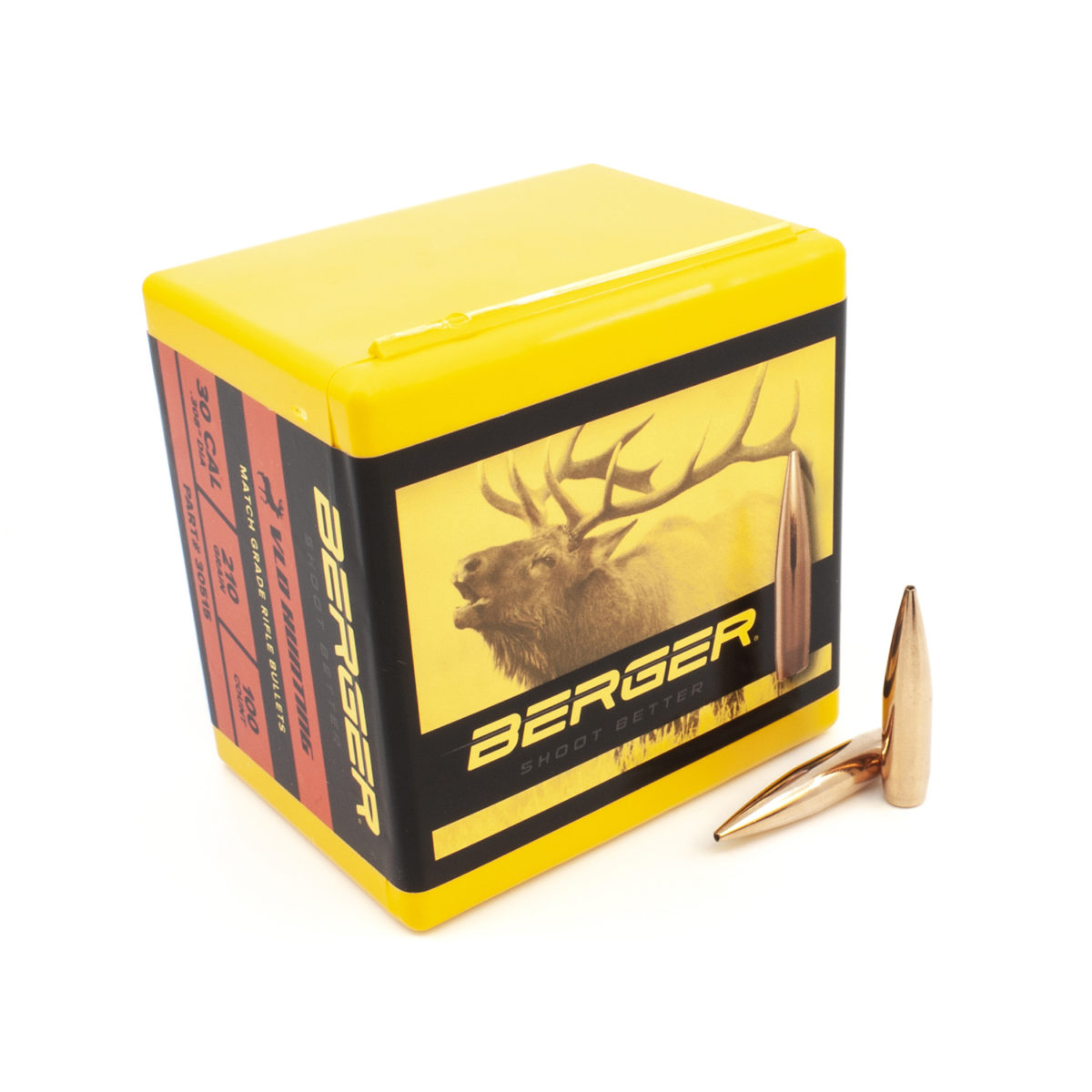 Berger Bullets | 30 Caliber 210 Grain Very Low Drag (VLD) Hunting
