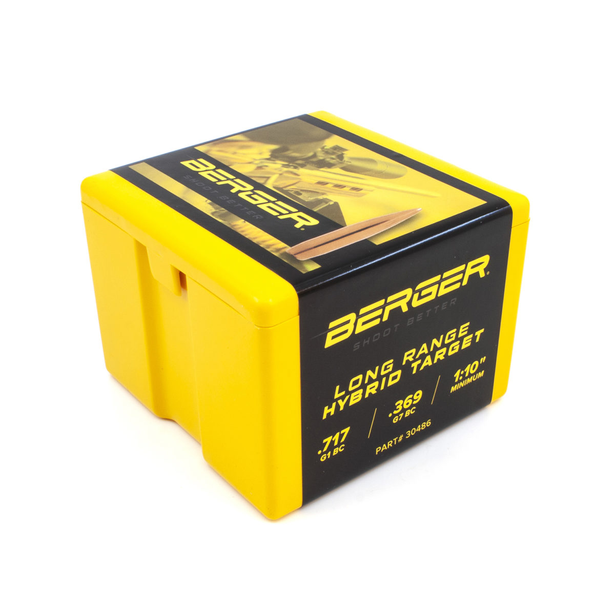 Berger Bullets | 30 Caliber 220 Grain Long Range Hybrid Target