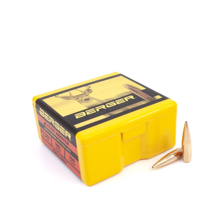 Berger Bullets | 30 Caliber 180 Grain Elite Hunter