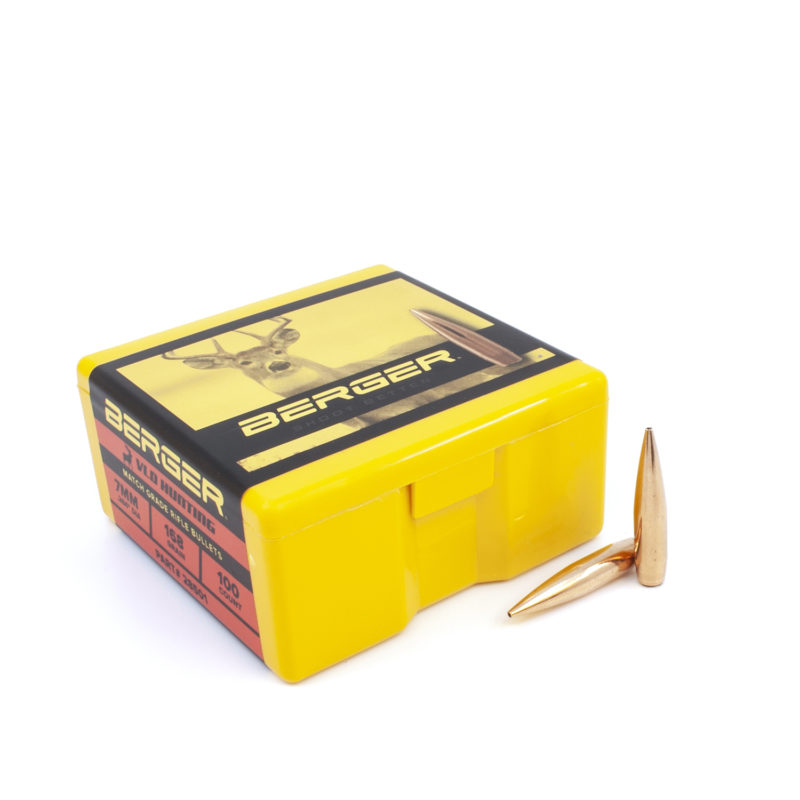 Berger Bullets | 7 mm 168 Grain Very Low Drag (VLD) Hunting
