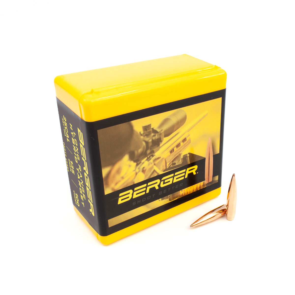 25 Caliber 135 Grain Long Range Hybrid Target Rifle Bullet | Berger Bullets