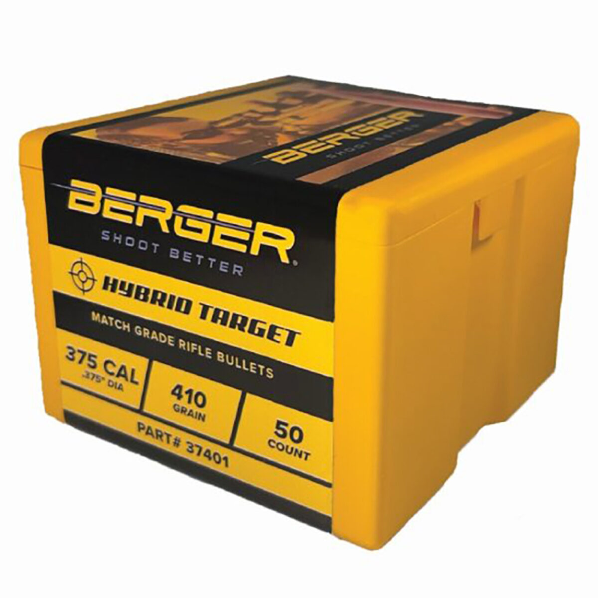 Berger Bullets | 375 Caliber 410 Grain Hybrid Target Rifle Bullet